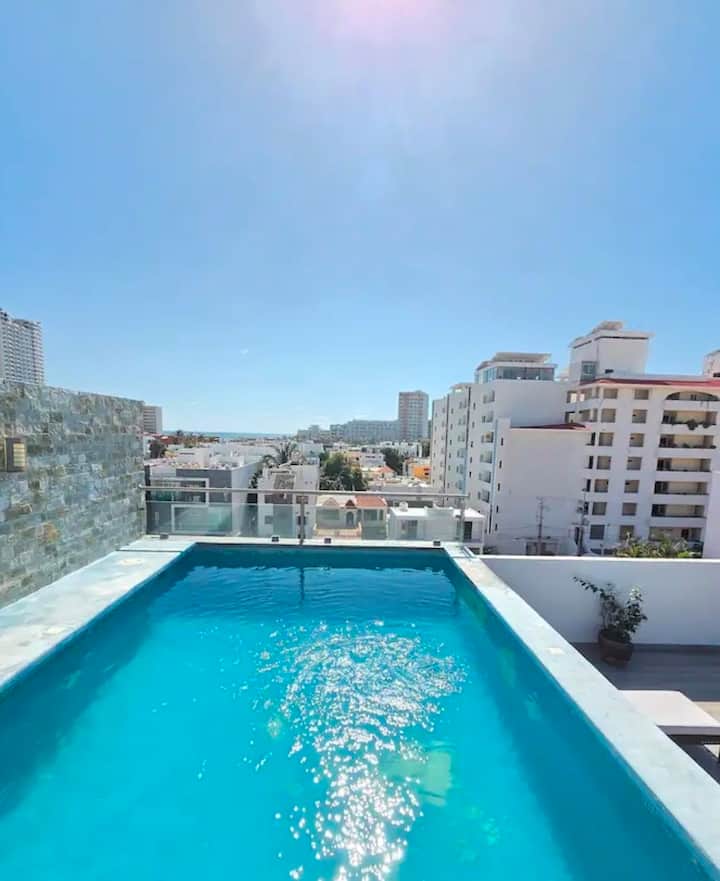 Relájate En Zona Dorada, Atardeceres Con Alberca. - Mazatlan