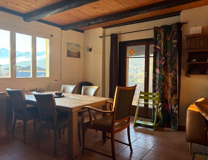 Loft Rustique Au Cœur Du Valais - Anzère