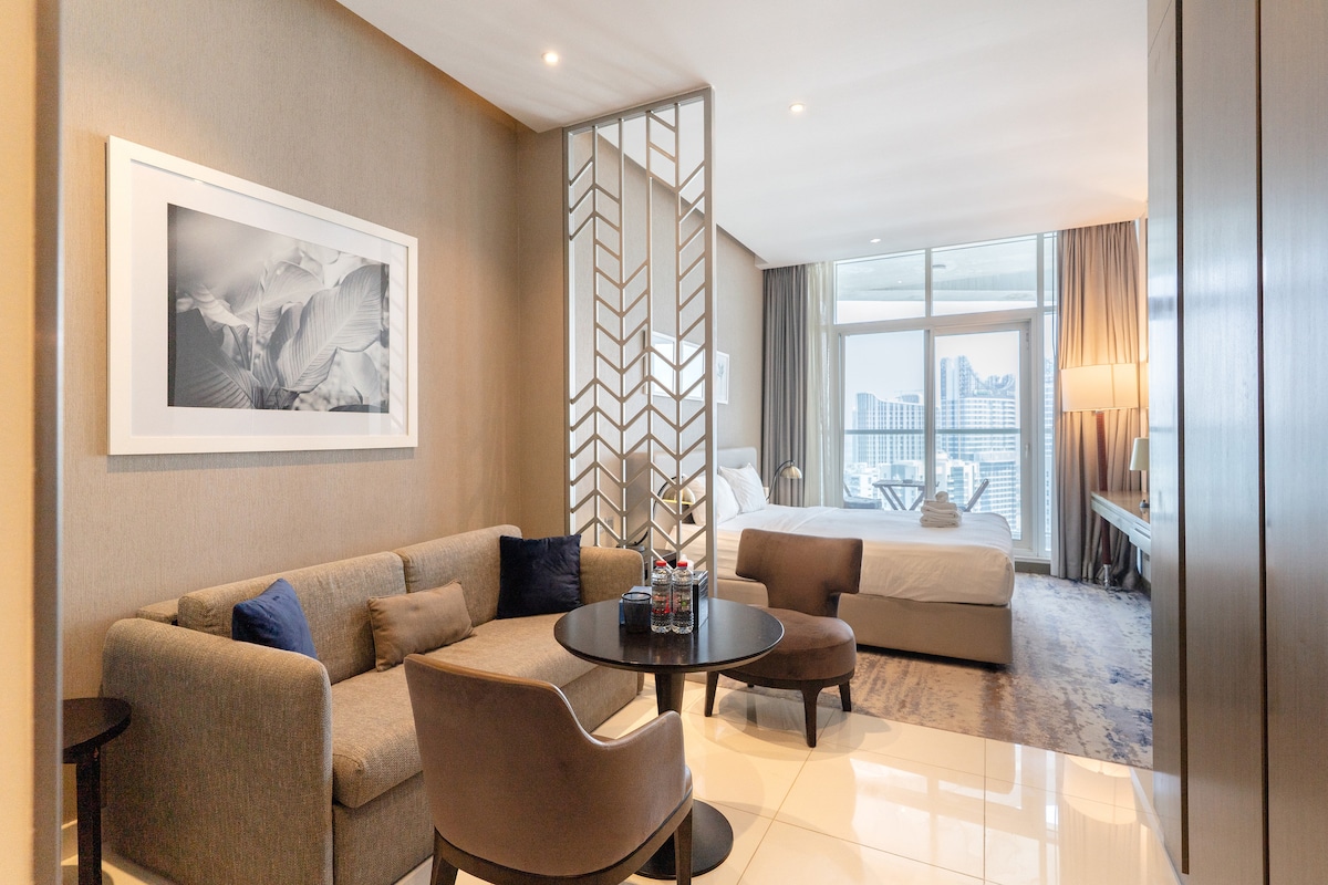 Damac Prive l Studio avec balcon l Étage élevé - Appartements à louer à ...