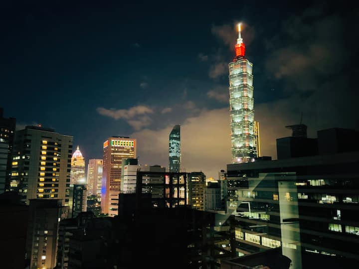 Luxe Modern Xinyi Hotel Suite | Walk To Mrt & 101 - Da’an District