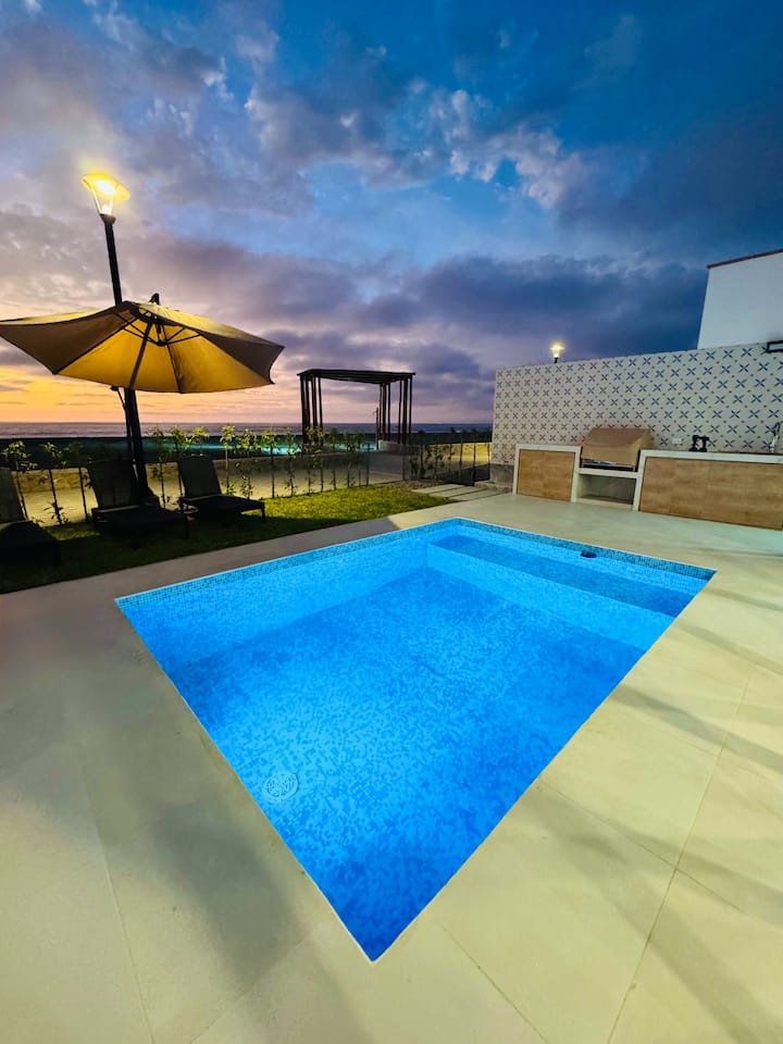 Riviera Chincha® Casa Playa Piscina Frente Al Mar - Chincha Alta