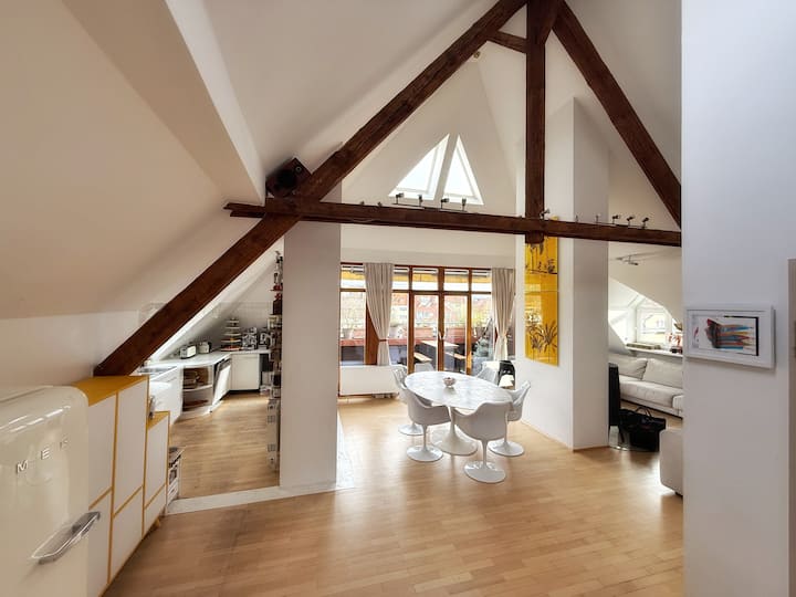 180 Sqm Penthouse At The Heart Of Munich-schwabing - Munich