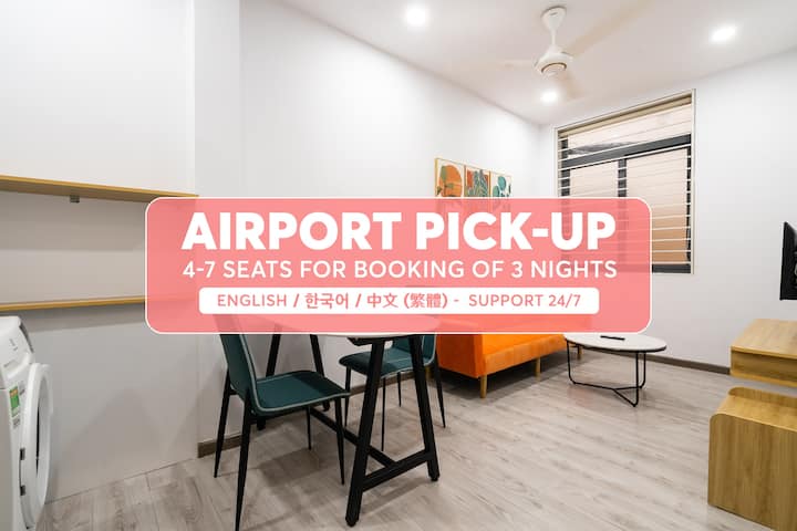 1br ¤ Bath Tub • Free Pickup + Sim • City Center - Hô Chi Minh-Ville