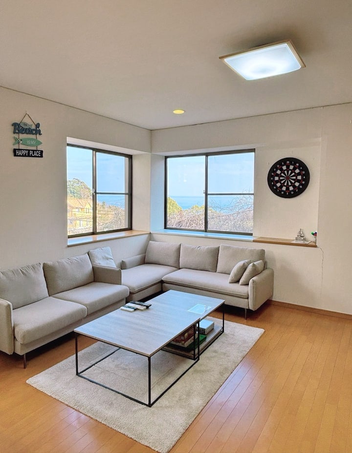 貸別荘　無料Wi-fi＆無料駐車場2台分　寝室3室　多人数宿泊可能 - Atami