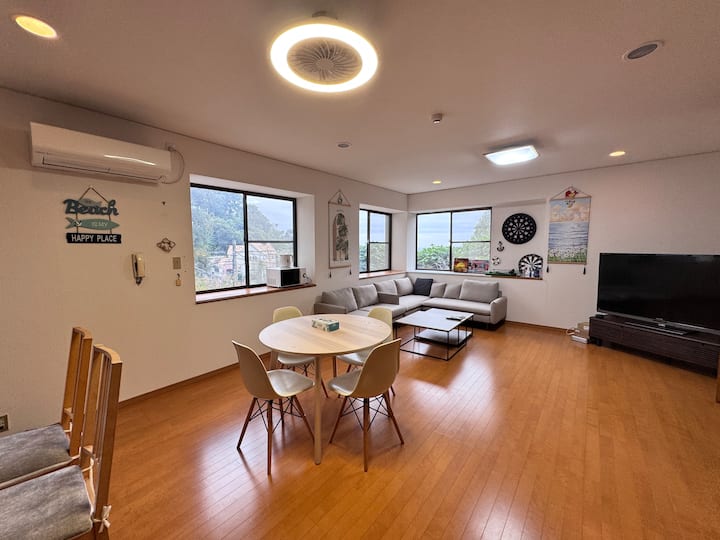 貸別荘 無料Wi-fi&無料駐車場2台分 寝室3室 多人数宿泊可能 - 유가와라마치