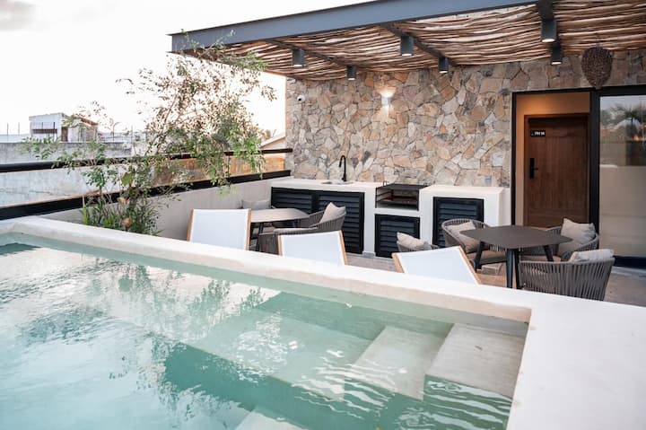 Loft En Bucerias, Zona Dorada, Pasos De La Playa - Bucerías