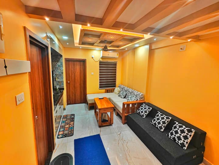 2*1bhk Units, Each Has Sofabed Kingbed Ac Kitchen - Puri