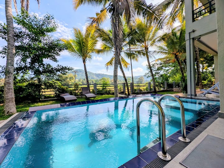 Spacious Tropical Villa With Pool • Stunning Views - Sri Lanka