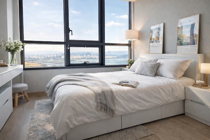 무료주차/넓은객실/넷플릭스/편리시설/비지니스/장박가능/달빛공원역3분/현대프리미엄아울렛인접 - Incheon