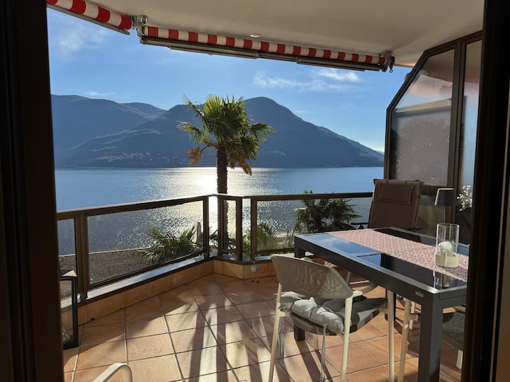 Brissago Lake & Pool Studio –Lake View+indoor Pool - Brissago