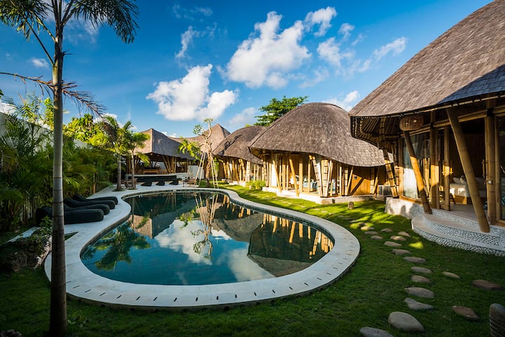 Cozy 2br Bamboo Hut W/ Pool 5 Mins To Bingin Beach - Australia