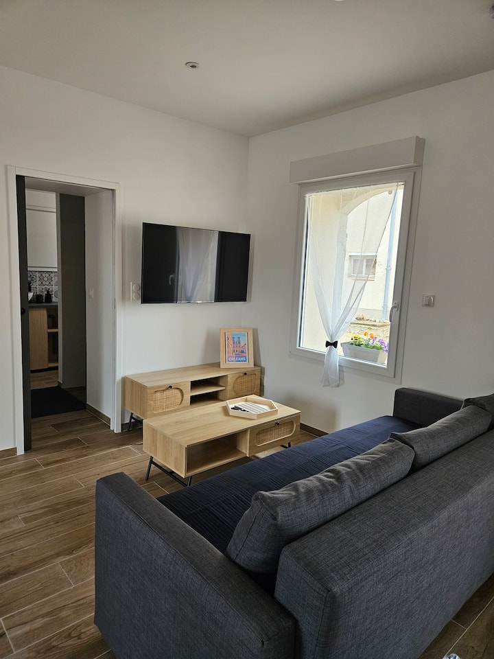 La Maison Bleue, Charmante Maison à Ingré - La Chapelle-Saint-Mesmin