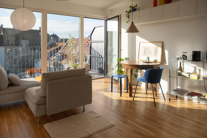 Modernes, Helles City-apartment In Leipzig-west - 萊比錫