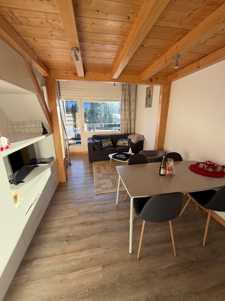 Charmant Duplex Avec Vue Imprenable - Megève