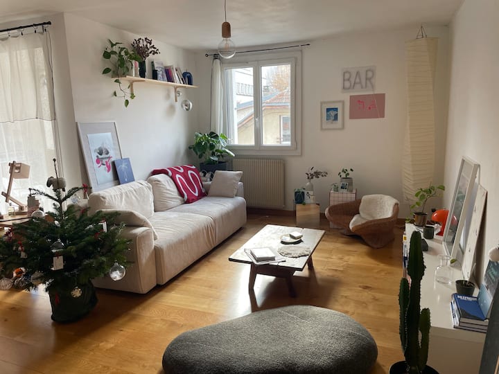 Appartement Chaleureux à 5 Min De La Gare - Sassenage