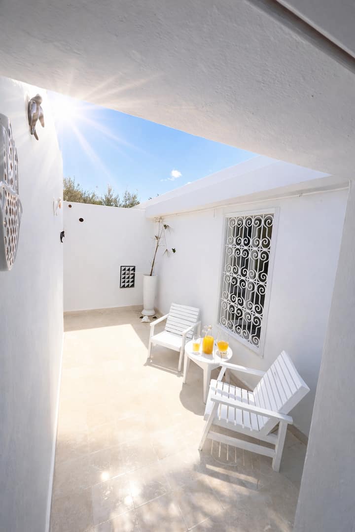 La Casa Blanca |Rez De Chaussée, Parking Intérieur - Nabeul‎