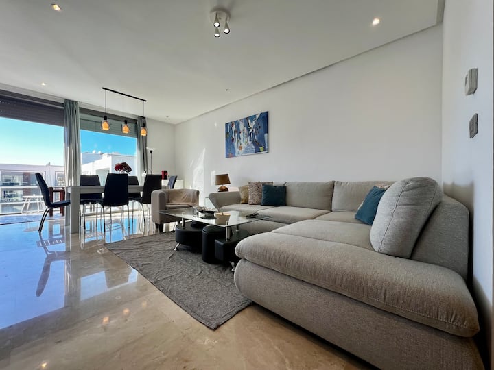 Luxurious 1br Orangeraie - Terrace & Pool - Rabat
