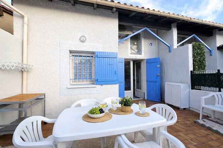 Maisonnette Cosy Avec Terrasse & Parking à Argelès - Argelès-sur-Mer