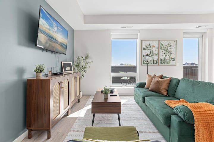 New 1br | Gym, Rooftop Lounge - Minneapolis
