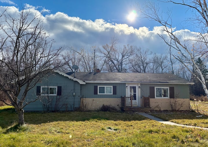 Mackinaw Avenue Creekside Cottage - Cheboygan, MI