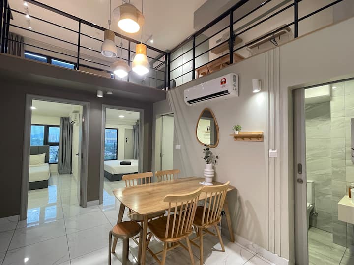 Elegant Muji 3bedroom Duplex@ Arte Cheras - Malaysia