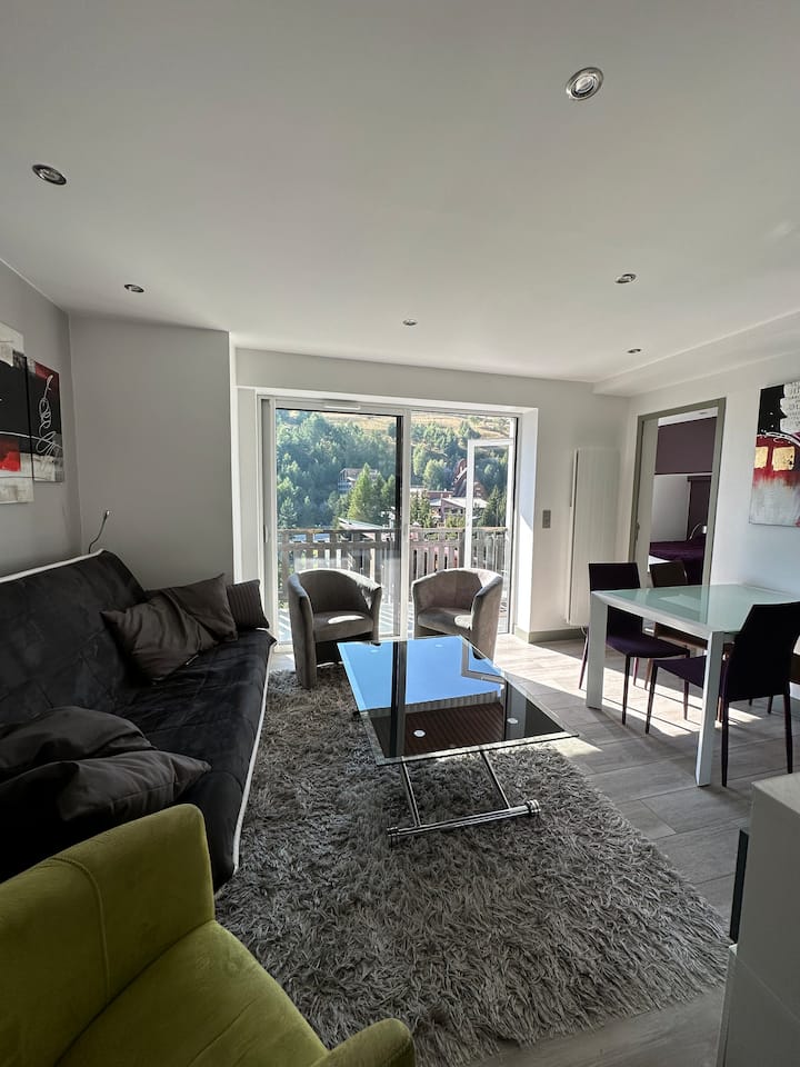 2 Alpes: T3, 48 M2 + Balcon, 8 Pers, Plein Centre - Les Deux Alpes