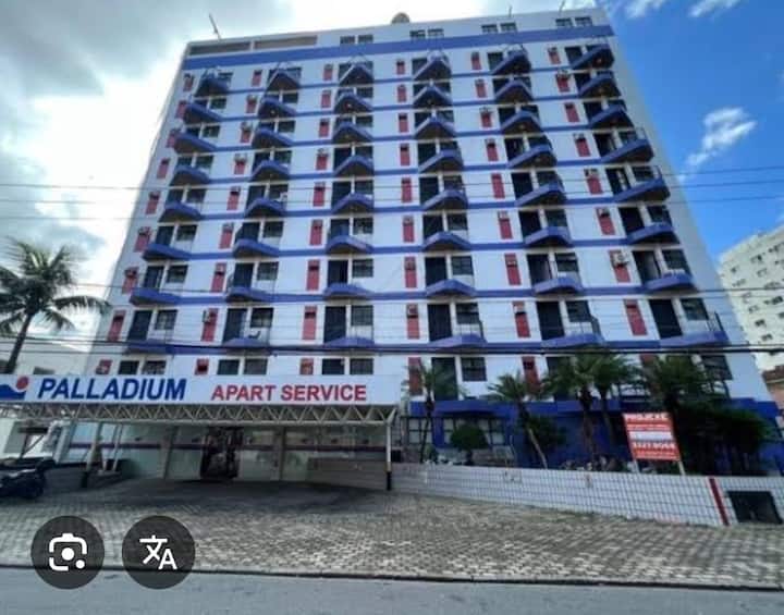 Flat  Aconchegante Lazer Completo Lado Shopping - Santos