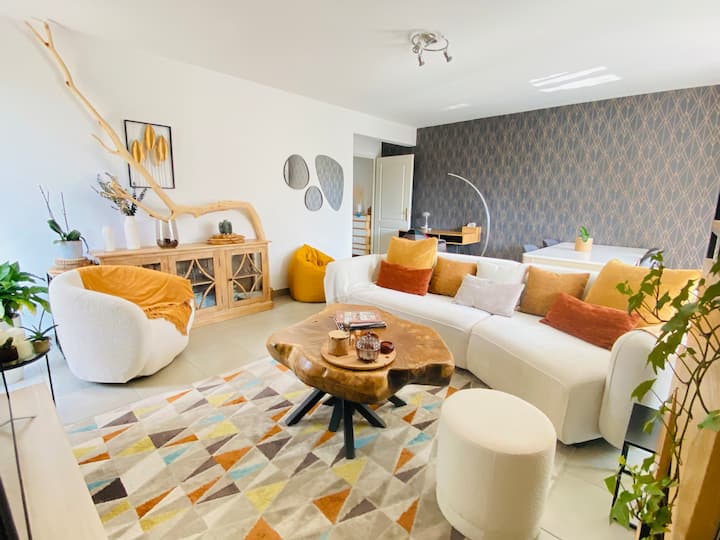 Appartement Lumineux à Bouc Bel Air-à 10mn D’aix - Bouc-Bel-Air