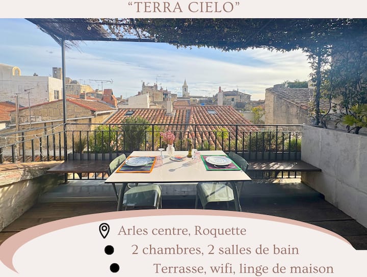 "Terra Cielo"*maison Arles*terrasse - Arles
