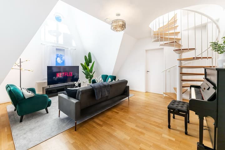 Luxurious Penthouse With Terrace In Hanover - Hanovre