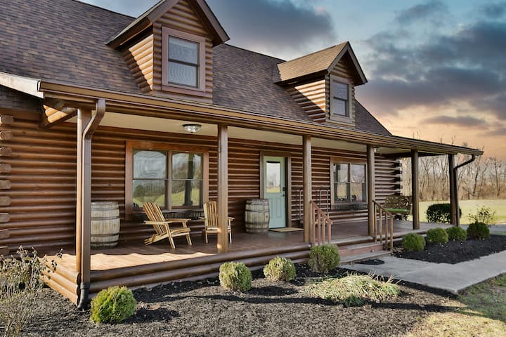 The Rec Farm-log Cabin, Private Lake & Arcade - Kentucky