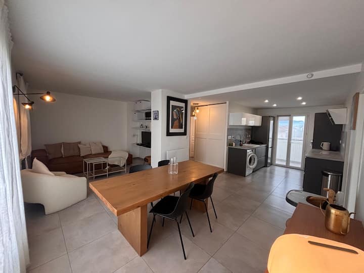 T3 Spacieux, Familial Et Confortable - Wifi - Saint-Martin-d'Hères