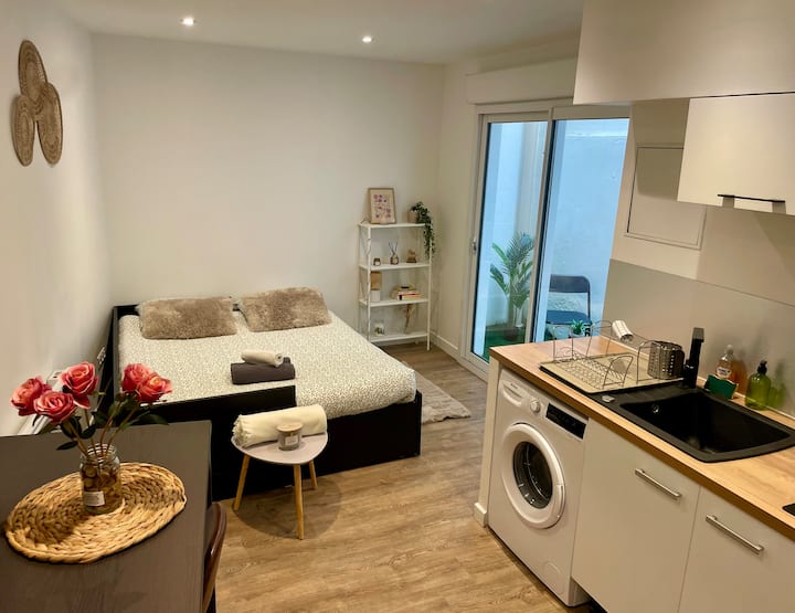 L'entracte, Studio Cosy, Proche Bordeaux Et Fleuve - Lormont