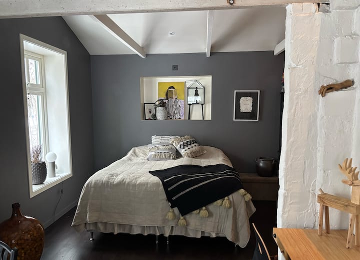 Charmig Studio Med Kamin - Nära Till Centrum! - Växjö