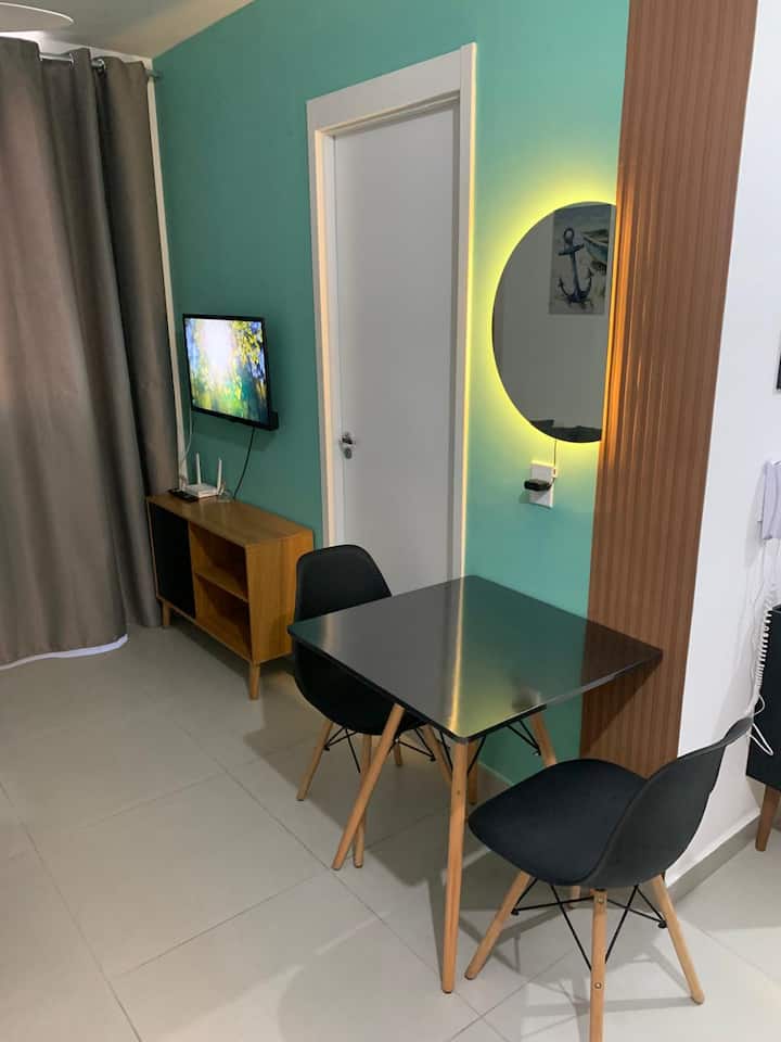 2mp12 - 600m Do Metrô | Piscina | 2 Quartos |Vista - Liberdade