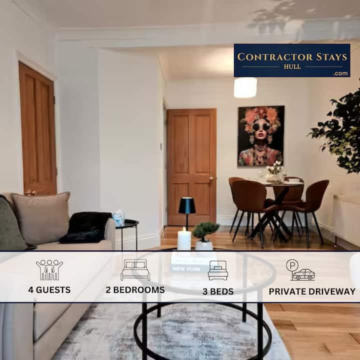 Spacious 2br Driveway Parking Wi-fi For Work Crews - 侯城