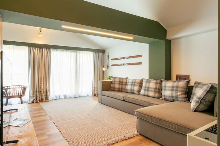 Le Mallet, Courmayeur, Suite Design 2 Chambres Vue - Courmayeur