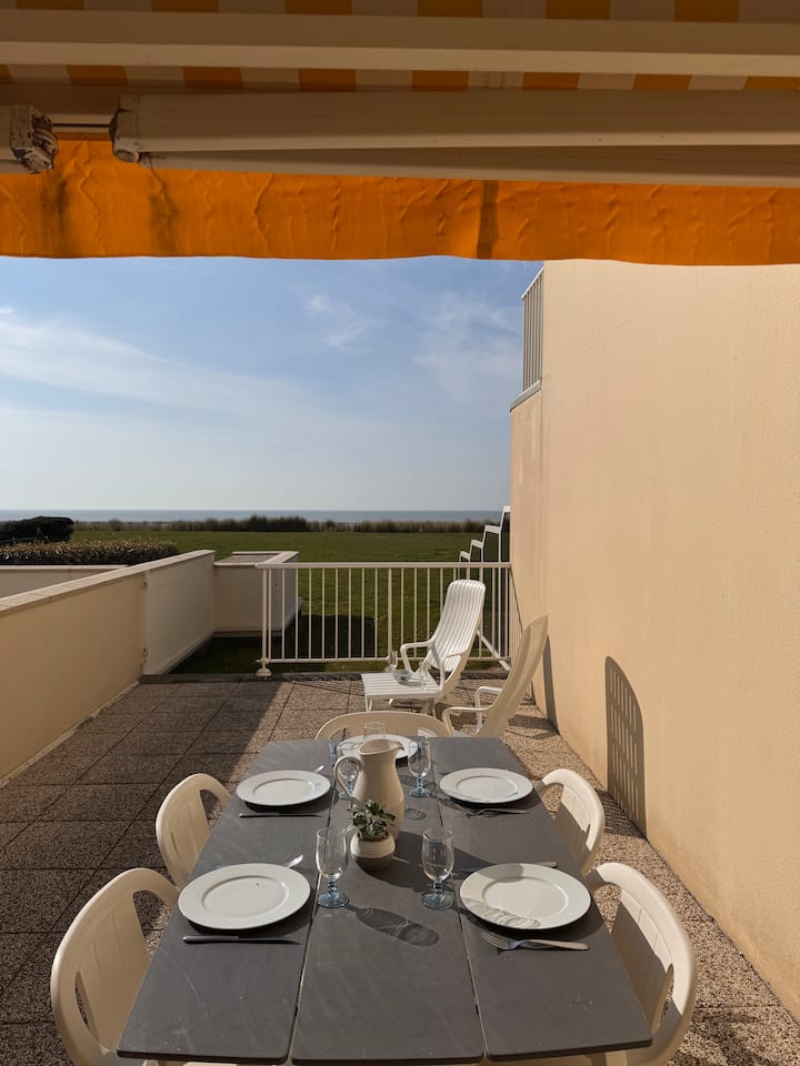 Nid Marin - Appartement Cosy - Front De Mer - Jullouville