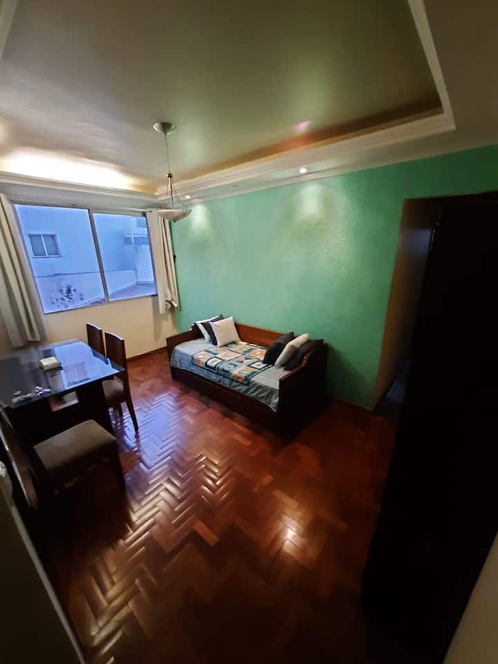 Baobá Santê - Apartamento Inteiro 2 Quartos 1 C Ar - Belo Horizonte