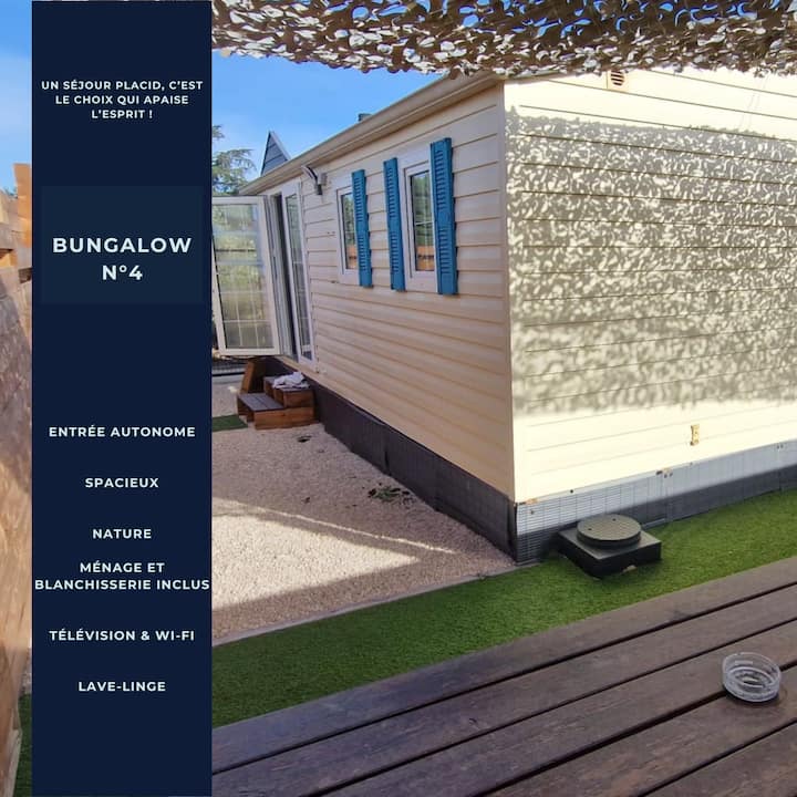 Bungalow Privé • Calme • Clim • Parking Sécurisé - Vitrolles