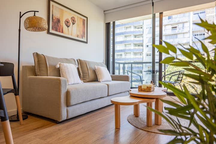 Cerca De Parque Batlle | Pocitos | Balcón | Wifi - Uruguay