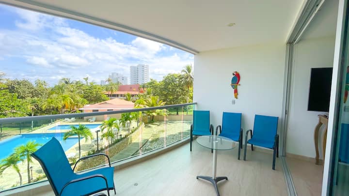 Hermoso Apartamento Frente Al Mar 3 Habitaciones - Covenas