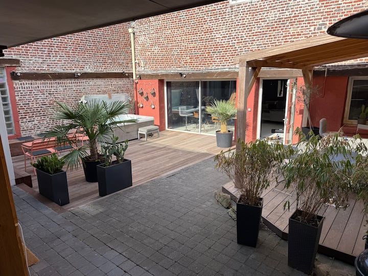 Studio Indépendant Et Calme Avec Jacuzzi à Lille - Rijsel