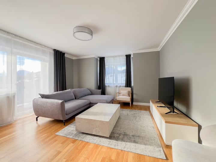 ღLiboria | Eschenlohe Balkonwohnung Mit Bergblick - Walchensee