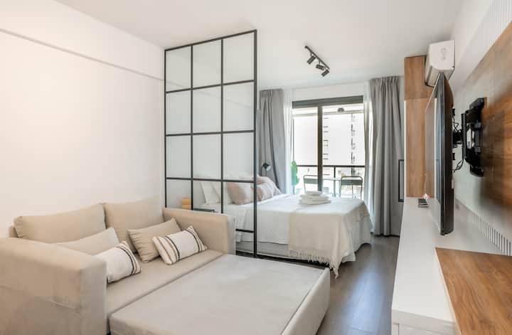 Hermoso Studio En Palermo, Full Amenities. - Buenos Aires
