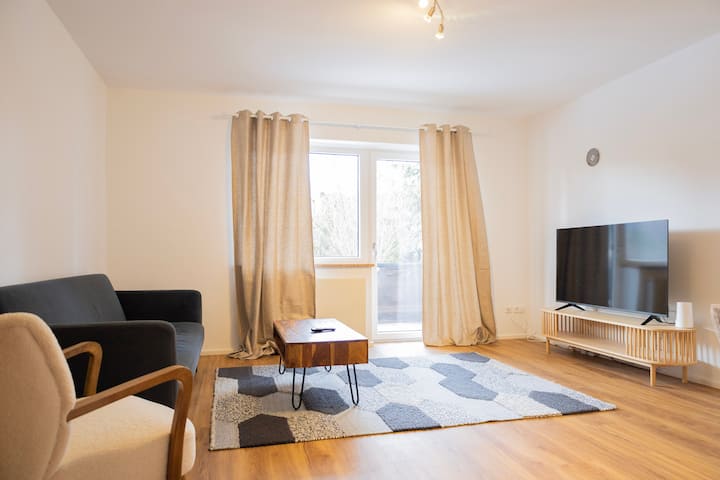 ღLiboria | Eschenlohe Helle Bergblick Wohnung - Murnau am Staffelsee