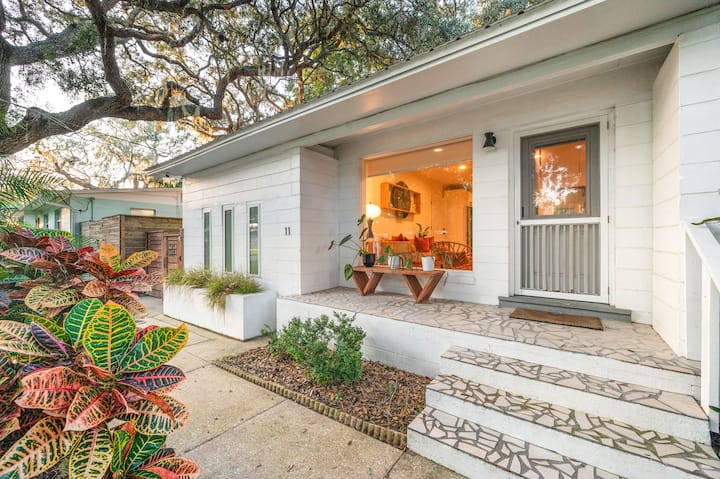 St Augustine Whole House  W/ Hot
Tub Near Downtown - 세인트오거스틴