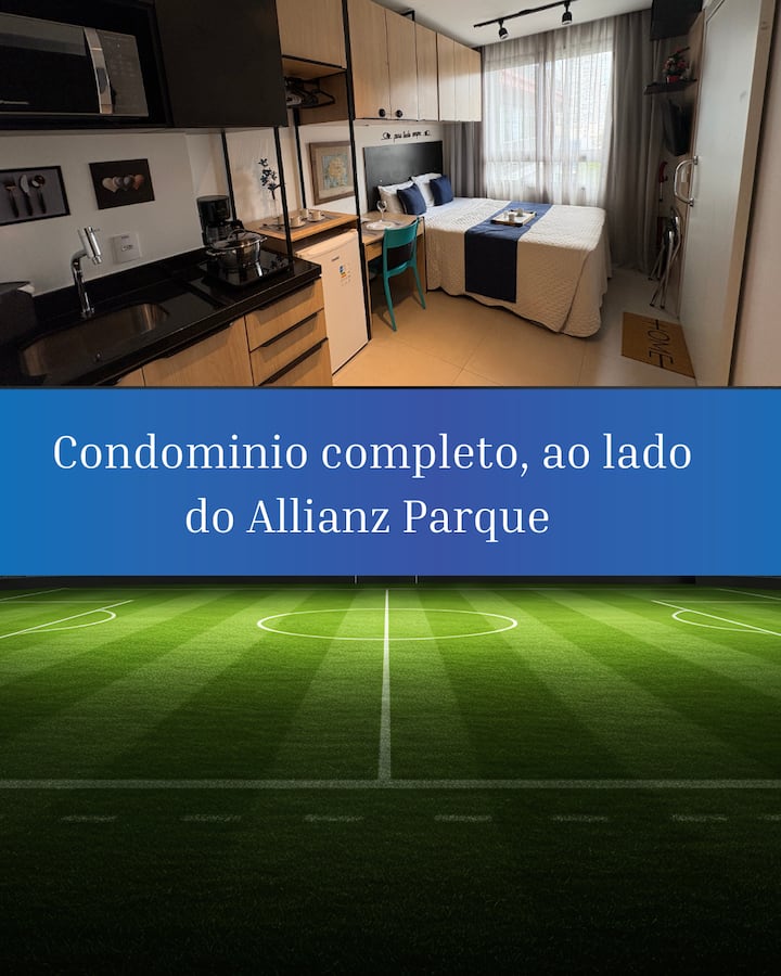401 Apto Ao Lado Do Allianz Condomínio Completo - Brasil