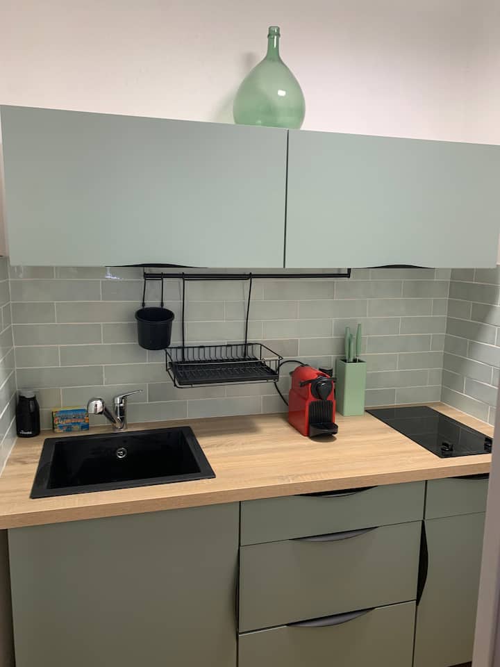 Studio Rénové, Front De Mer, Clim, Parking Privé - Agde