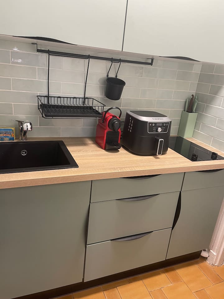 Studio Rénové, Front De Mer, Clim, Parking Privé - Agde